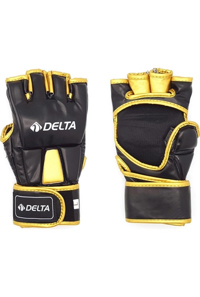 Delta 1 Çift Altın Renk MMA Eldiveni BM 1007
