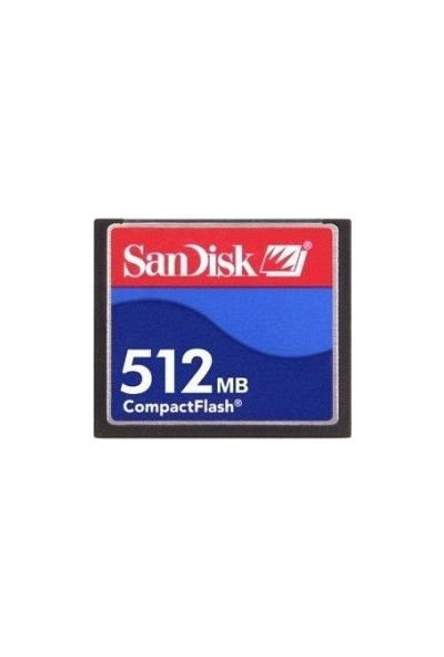 Sandisk Cf 512 Mb Compact Flash Kart