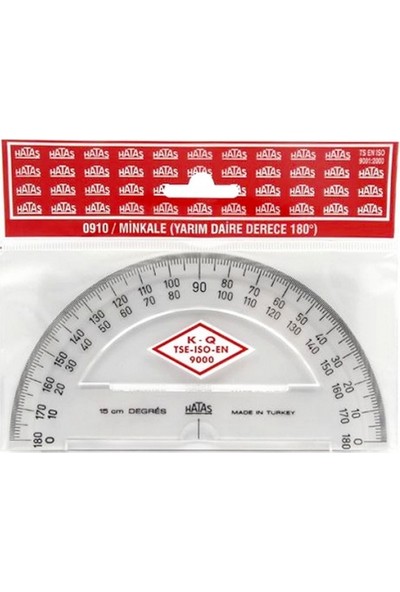 Hatas 090 Minkale Yarım Daire 80 Derece Hatas 090 Minkale Yarım Daire 80 Derece