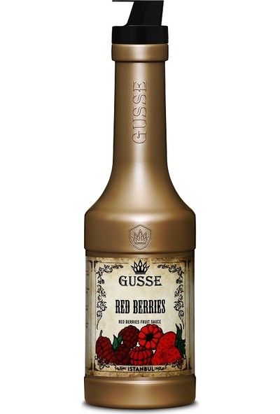 Gusse Kırmızı Meyveler Frozen (Red Berries) Meyve Püresi 1.1 Kg