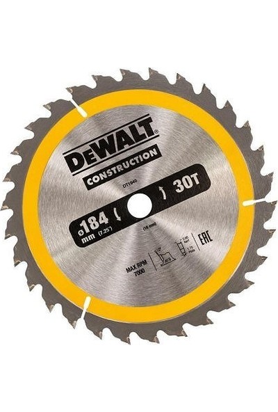 Dewalt Dt940 Daire Testere Bıçağı (Ahşap Kesim) Ø84Mm 30 Diş Dewalt Dt940 Daire Testere Bıçağı (Ahşap Kesim) Ø84Mm 30 Diş