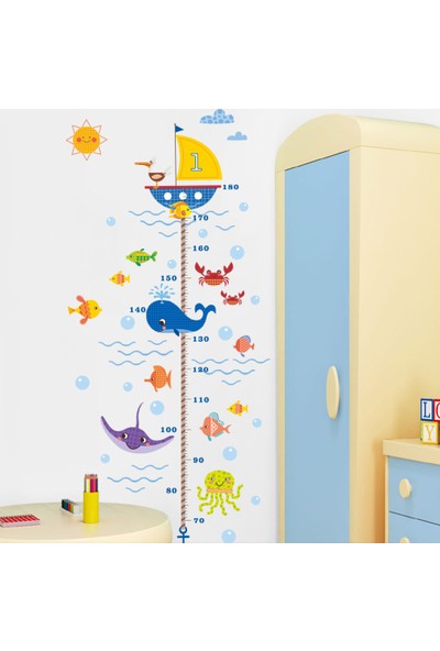 Cosy Home Gift Gelişim Boy Ölçer Sevimli Okyanus Balıkları Kayıp Balık Memo Çocuk Odası Ev Duvar Sticker Cosy Home Gift Gelişim Boy Ölçer Sevimli Okyanus Balıkları Kayıp Balık Memo Çocuk Odası Ev Duvar Sticker
