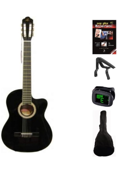 Barcelona Lc 3900 Klasik Gitar Seti 3 Renk (Gitar-Kılıf-Kapo-Gitar Metodu-Akort Cihazı-Pena) Barcelona Lc 3900 Klasik Gitar Seti 3 Renk (Gitar-Kılıf-Kapo-Gitar Metodu-Akort Cihazı-Pena)