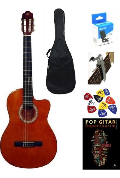 Barcelona Lc 3900 Klasik Gitar Seti 3 Renk (Gitar-Kılıf-Kapo-Gitar Metodu-Akort Cihazı-Pena) Barcelona Lc 3900 Klasik Gitar Seti 3 Renk (Gitar-Kılıf-Kapo-Gitar Metodu-Akort Cihazı-Pena)