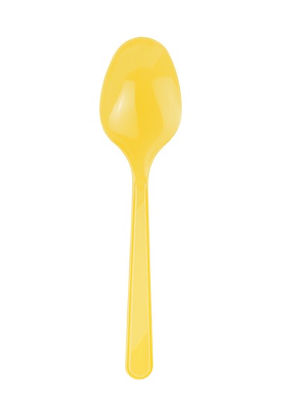 Partijet Sarı Plastik Kaşık 25'li