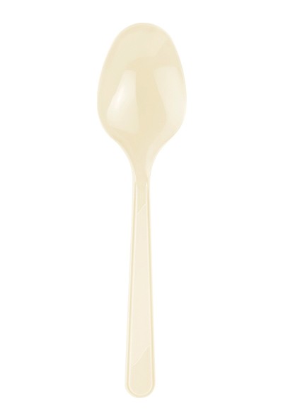 Partijet Krem Plastik Kaşık 10'lu