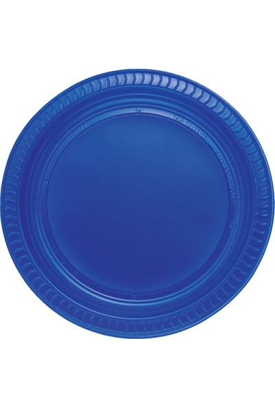 Partijet Lacivert Plastik Tabak 22 cm 25'li Partijet Lacivert Plastik Tabak 22 cm 25'li
