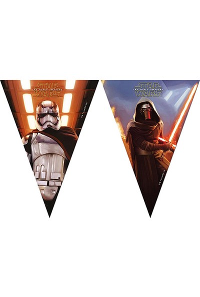 PartiBulutu Star Wars Güç Uyanıyor Bayrak Afiş