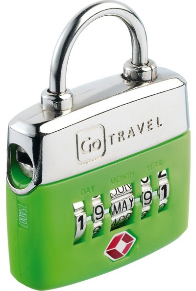 Go Travel Birthday Şifreli Bagaj Kilidi 355 / YEŞİL - STD Go Travel Birthday Şifreli Bagaj Kilidi 355 / YEŞİL - STD