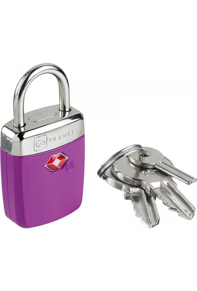 Go Travel Sentry Bavul Kilidi 335 / MOR - STD Go Travel Sentry Bavul Kilidi 335 / MOR - STD