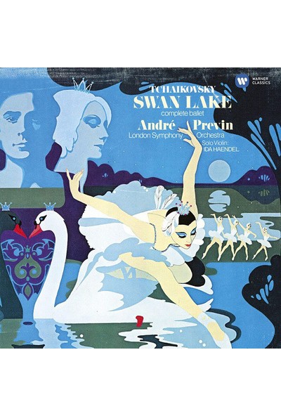Andre Previn - Tchaikovsky Swan Lake Complete Ballet (3LP) Plak Andre Previn - Tchaikovsky Swan Lake Complete Ballet (3LP) Plak