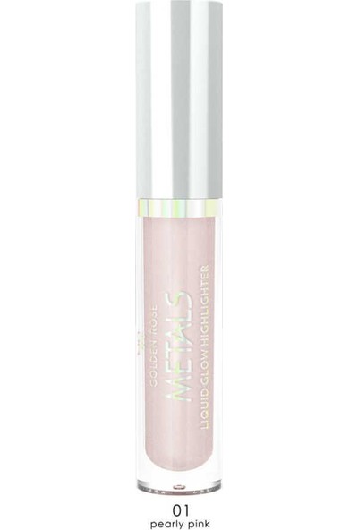 Golden Rose Metals Metallic Likit Glow Aydınlatıcı No.01 Golden Rose Metals Metallic Likit Glow Aydınlatıcı No.01