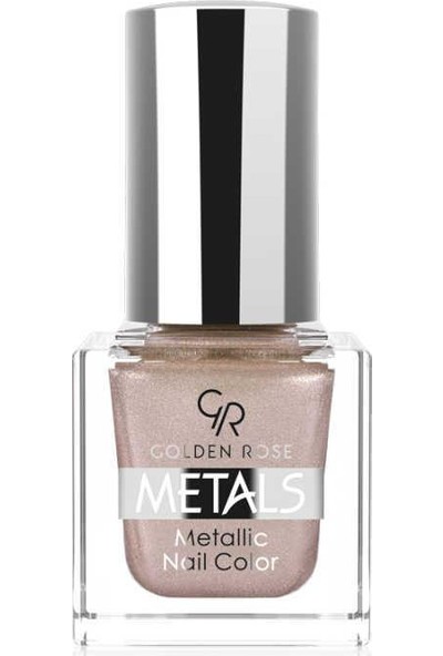 Golden Rose Oje - Gr Metals Metallic Nail Color No:107 Golden Rose Oje - Gr Metals Metallic Nail Color No:107