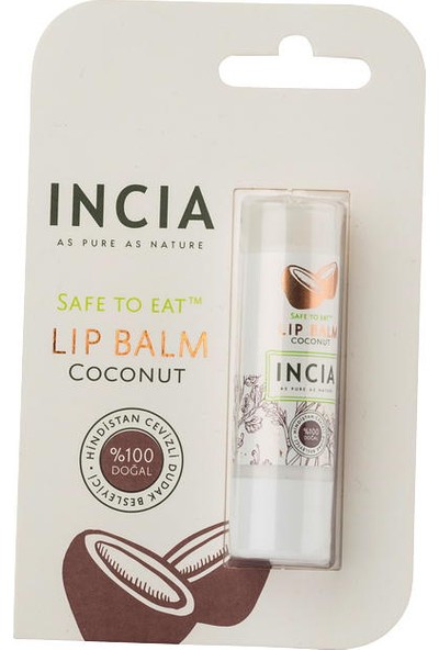 INCIA Hindistan Cevizli Dudak Besleyici