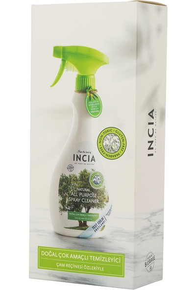 INCIA Doğal Çok Amaçlı Temizleyici 500 ml INCIA Doğal Çok Amaçlı Temizleyici 500 ml