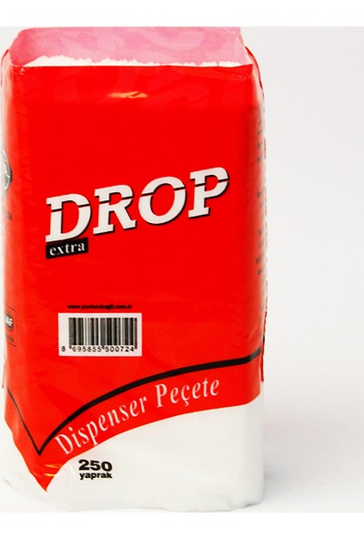 Drop Dispenser Peçete 250 Adet x 18 Paket