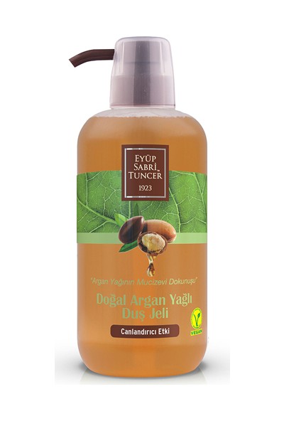 Eyüp Sabri Tuncer Doğal Argan Yağlı Duş Jeli 600 Ml Pet Şişe Eyüp Sabri Tuncer Doğal Argan Yağlı Duş Jeli 600 Ml Pet Şişe