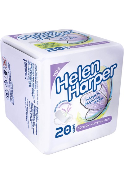 Helen Harper Günlük 20'li Ped Helen Harper Günlük 20'li Ped