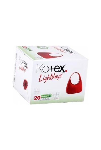 Kotex Lightdays Aloe Vera 20'li
