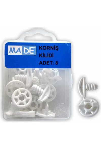 Made Korniş Kilidi ( 1 Kutu:8 Adet)