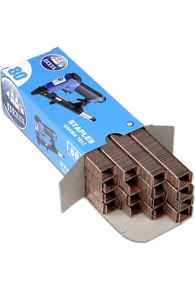 Zımba Teli Delta 80/10 1 Paket