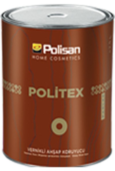 Polisan Politex Lüx Vernik Ahşap Koruyucu Kestane 2,5 Lt