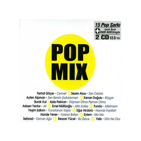 Various Artists - Pop Mix 2 CD Fiyatı - Taksit Seçenekleri