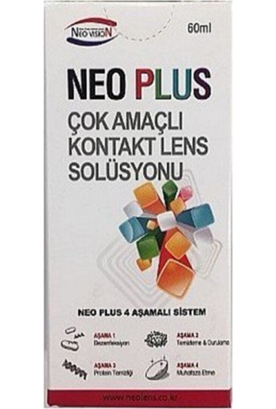 Neo Plus Çok Amaçlı Lens Solüsyon 60 ml Neo Plus Çok Amaçlı Lens Solüsyon 60 ml
