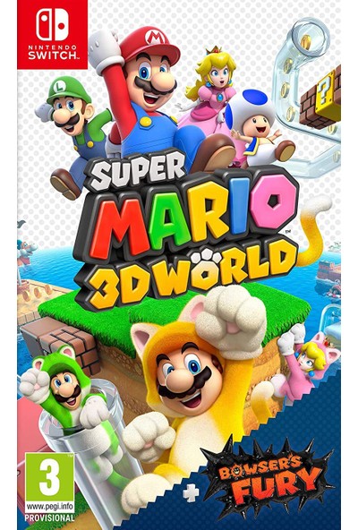 Super Mario 3D World + Bowser's Fury Nintendo Oyun Super Mario 3D World + Bowser's Fury Nintendo Oyun