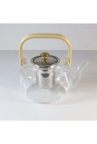 Cooker Teapot 800Ml Süzgeçli Cam Demlik Yk1045 Cooker Teapot 800Ml Süzgeçli Cam Demlik Yk1045