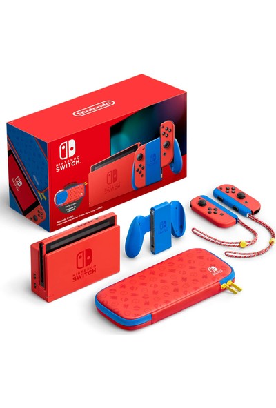 Nintendo Switch Mario Red & Blue Special Edition Konsol Nintendo Switch Mario Red & Blue Special Edition Konsol