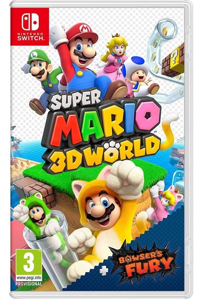 Super Mario 3D World + Bowser's Fury Switch Oyun