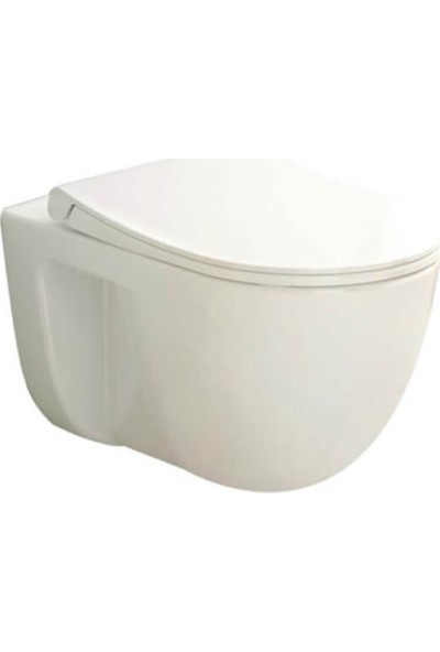 Vitra S40 Smooth Flush Kanalsız Asma Klozet ve Yavaş Kapanır Kapak Vitra S40 Smooth Flush Kanalsız Asma Klozet ve Yavaş Kapanır Kapak