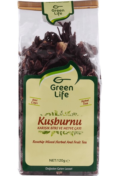 Green Life Kuşburnu Çayı 120 Gr Green Life Kuşburnu Çayı 120 Gr