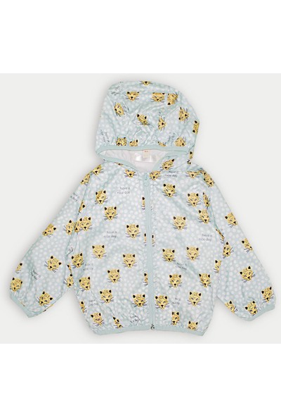 Mdm 21422 Mdm Kaplan Baskılı Fermuarlı Kız Yağmurluk 1-5 Yaş Mdm 21422 Mdm Kaplan Baskılı Fermuarlı Kız Yağmurluk 1-5 Yaş