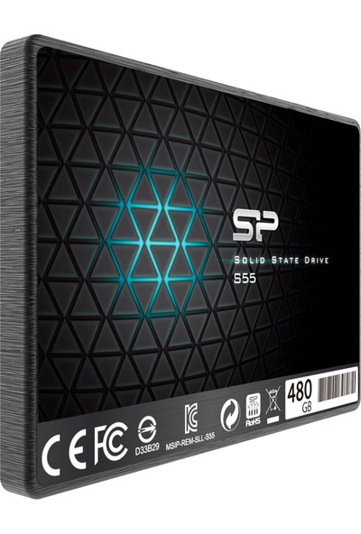 Silicon Power Siliconpower Slim S55 480GB 560MB-530MBS Sata3 2.5