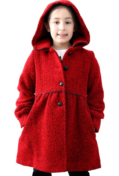 Benitto Kids Kız Çocuk Kaşe Kaban 51224