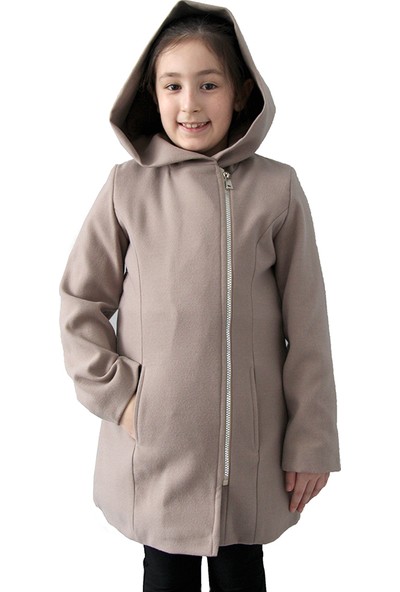 Benitto Kids Kız Çocuk Kaşe Kaban 51223