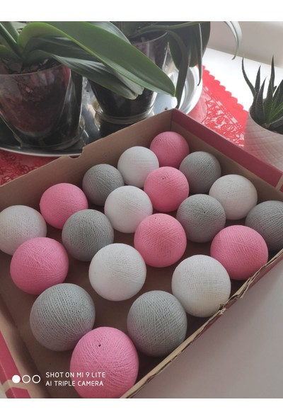 Meleğin Işıklı Topları 3 Metre 20'li Işık Topu