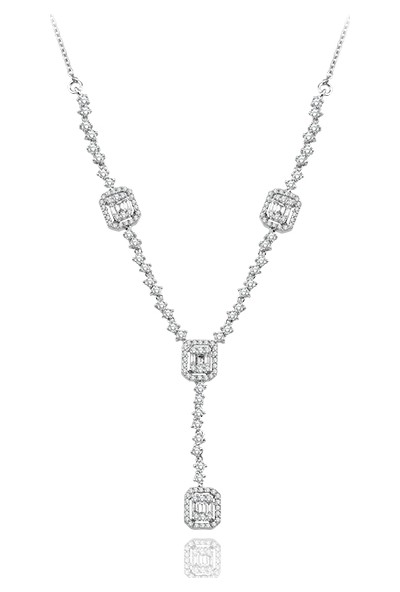 Emel Pırlanta 1.70 Ct. Pırlanta Baget Kolye Emel Pırlanta 1.70 Ct. Pırlanta Baget Kolye