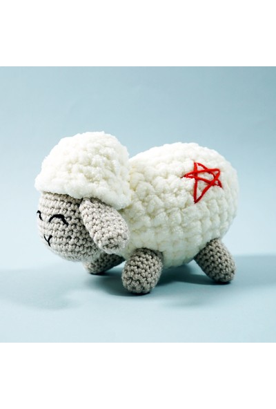 Iyi Uyku El Örgüsü Amigurumi Yıkanabilir Kuzu Bebek Iyi Uyku El Örgüsü Amigurumi Yıkanabilir Kuzu Bebek