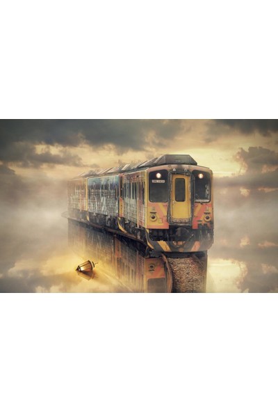 Ritoys Tren 500 Parça Puzzle Yapboz