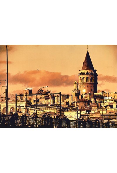 Ritoys Galata Kulesi 500 Parça Puzzle Yapboz