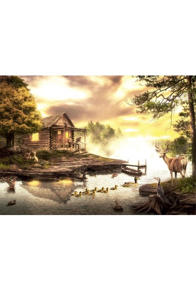 Ritoys Doğa Manzara 500 Parça Puzzle Yapboz