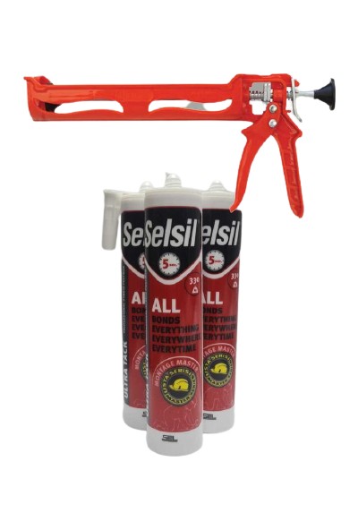 Selsil Ultra Tack Süper Güçlü Apıştırıcı 3 Adet & Uygulama Tabancası Selsil Ultra Tack Süper Güçlü Apıştırıcı 3 Adet & Uygulama Tabancası
