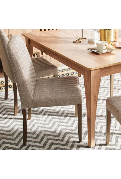 Enza Home Sona Sandalye - Sütlü Kahve