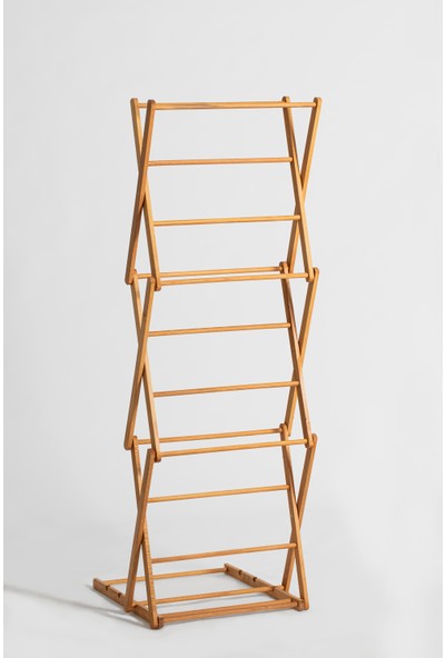 Özdağ Mobilya Ahşap 3 Kademeli Kurutmalık