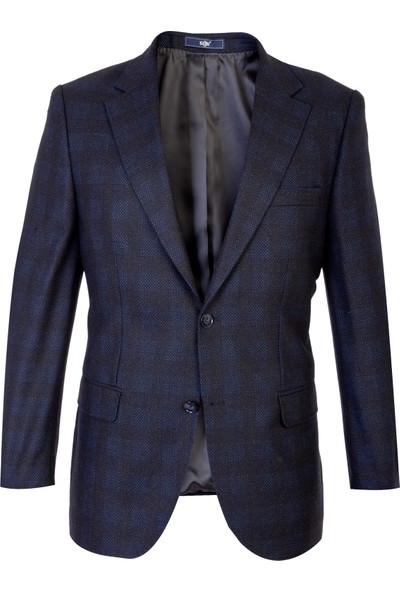 Kiğılı Yünlü Ekose Ceket