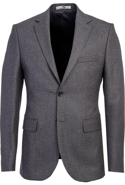 Kiğılı Klasik Desenli Ceket