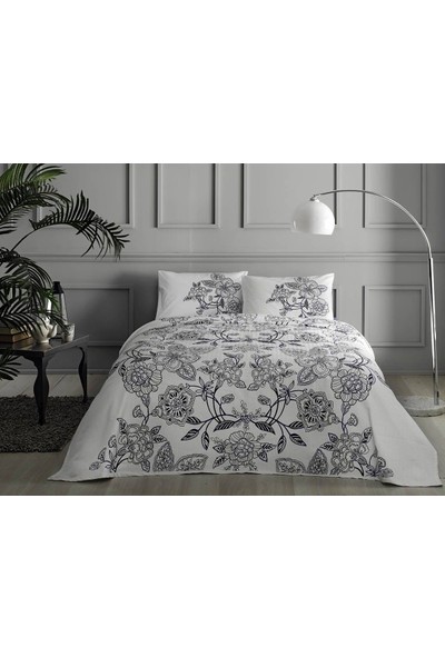 Taç Happy Days Tek Kişilik Saten Pike Lucy V2 Indigo Taç Happy Days Tek Kişilik Saten Pike Lucy V2 Indigo